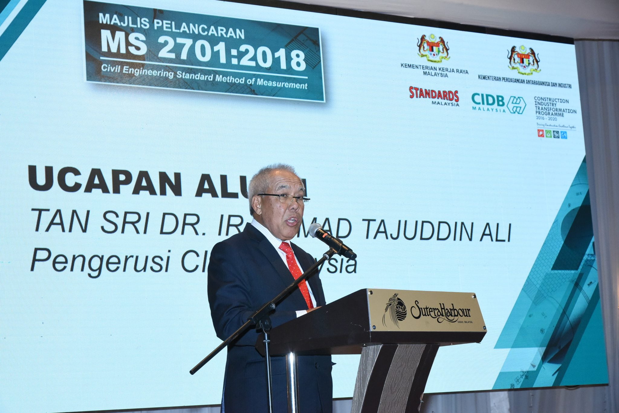 Majlis Pelancaran MS 2701:2018 Civil Engineering Standard Method of ...