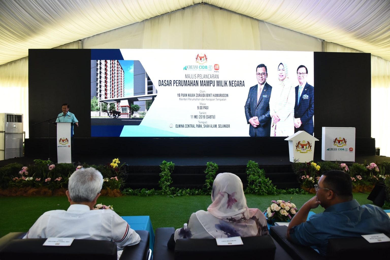 Majlis Pelancaran Dasar Perumahan Mampu Milik Negara - 11 Mei 2019 ...