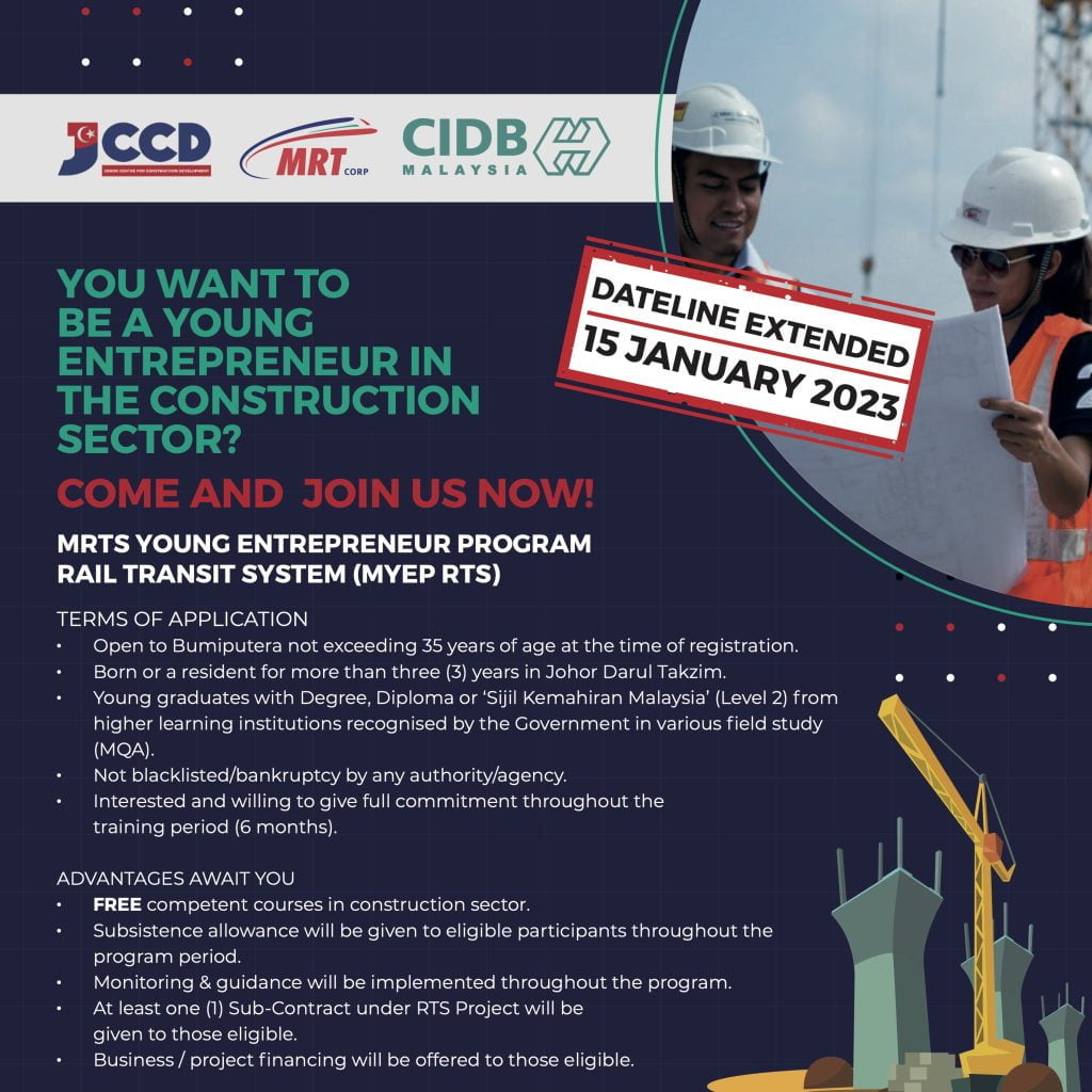 Program Usahawan Muda MRTS 'MRTS Young Entrepreneur Program' Rail ...