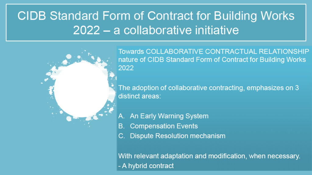 CIDB Standard Form of Contract For Building Works (2022 Edition) | CIDB HQ