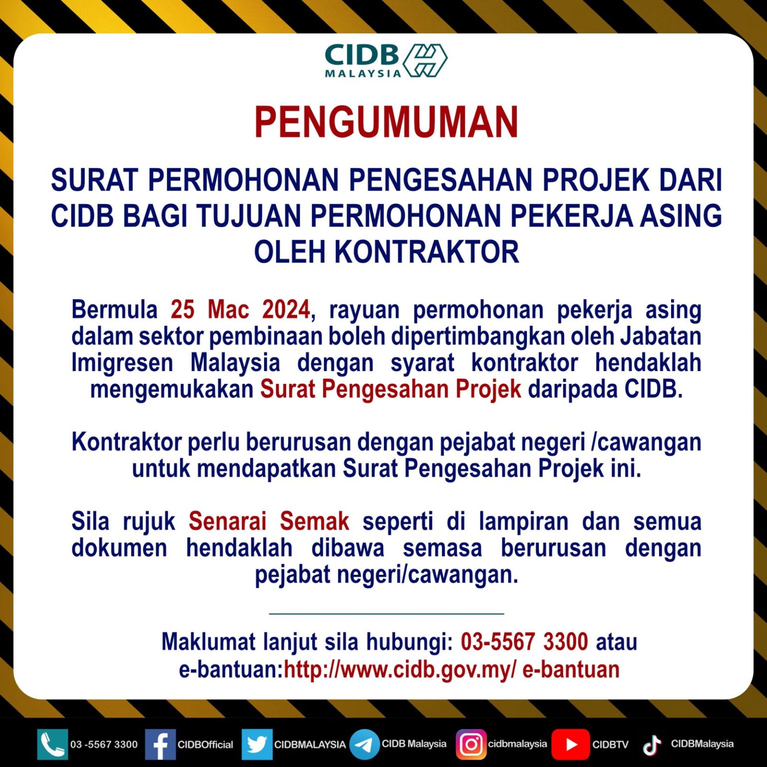 CIDB Malaysia | Lembaga Pembangunan Industri Pembinaan