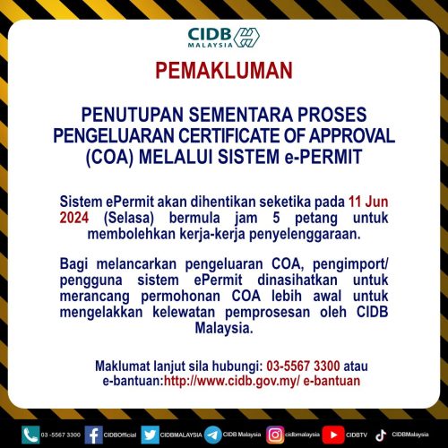 Info Terkini | CIDB HQ