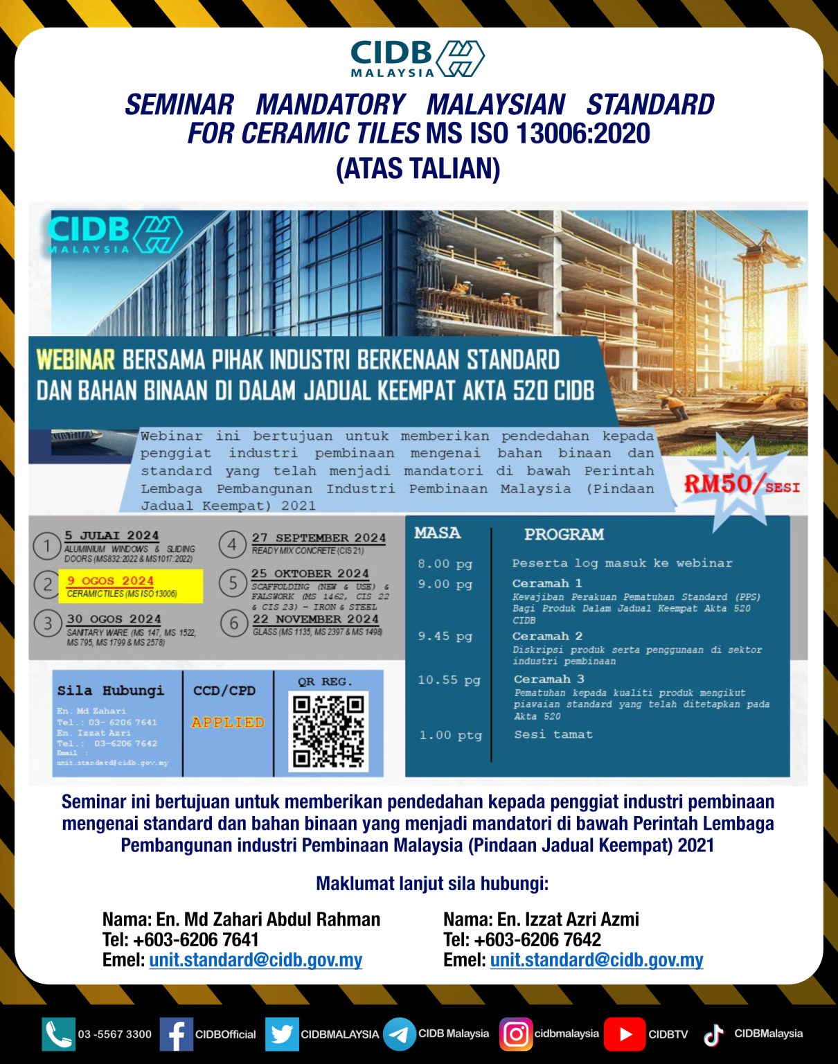 CIDB Malaysia | Lembaga Pembangunan Industri Pembinaan