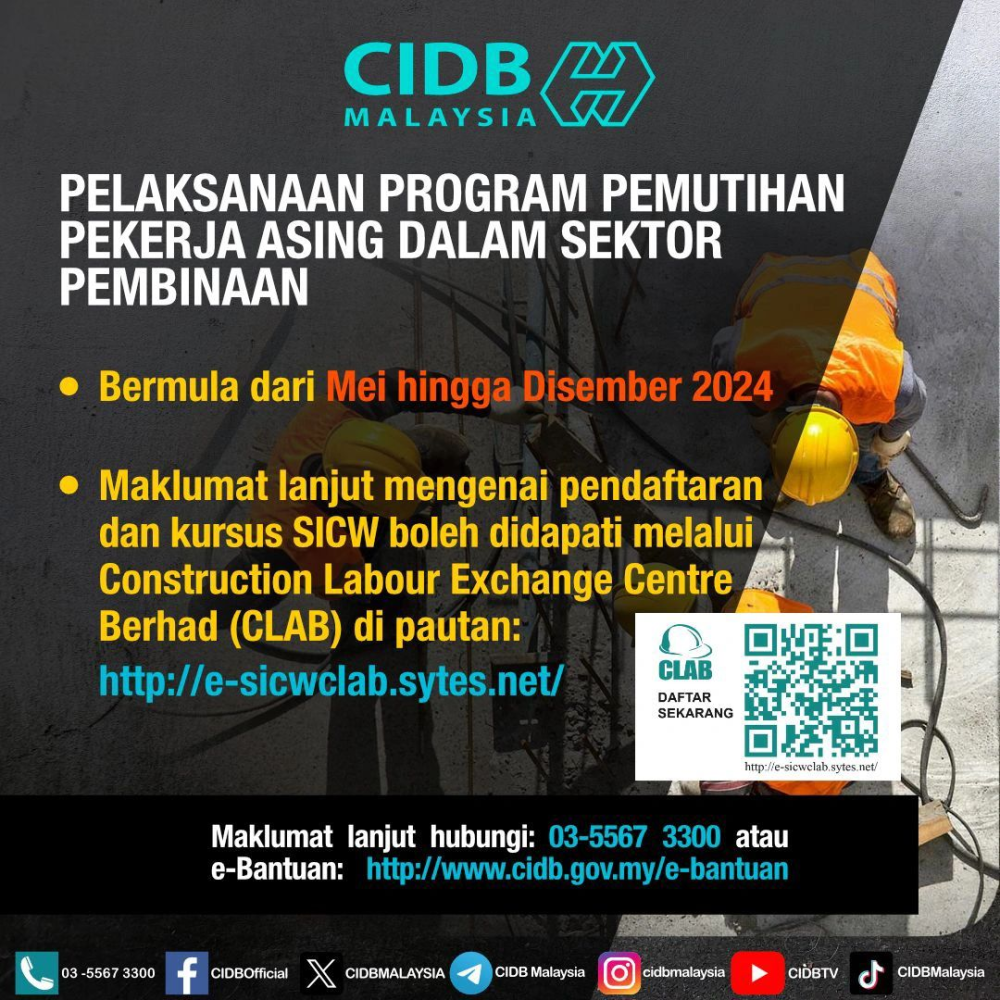 Pelaksanaan Program Pemutihan Pekerja Asing Dalam Sektor Pembinaan ...
