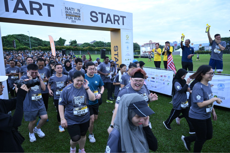 Nation Building Malaysia Day Fun Run 2024 | CIDB HQ
