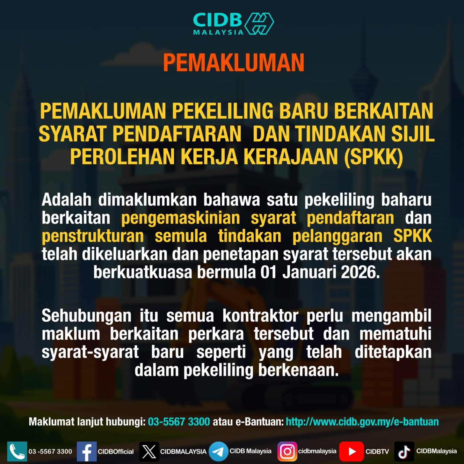 CIDB Malaysia | Lembaga Pembangunan Industri Pembinaan