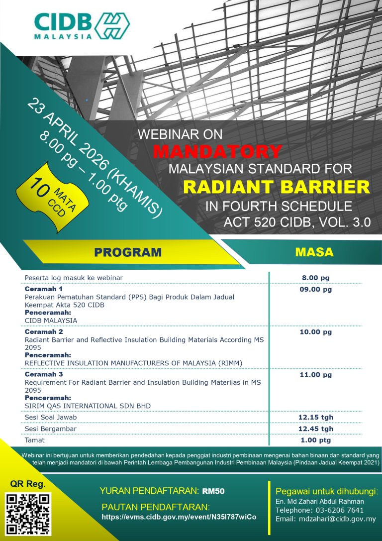 CIDB Malaysia | Lembaga Pembangunan Industri Pembinaan