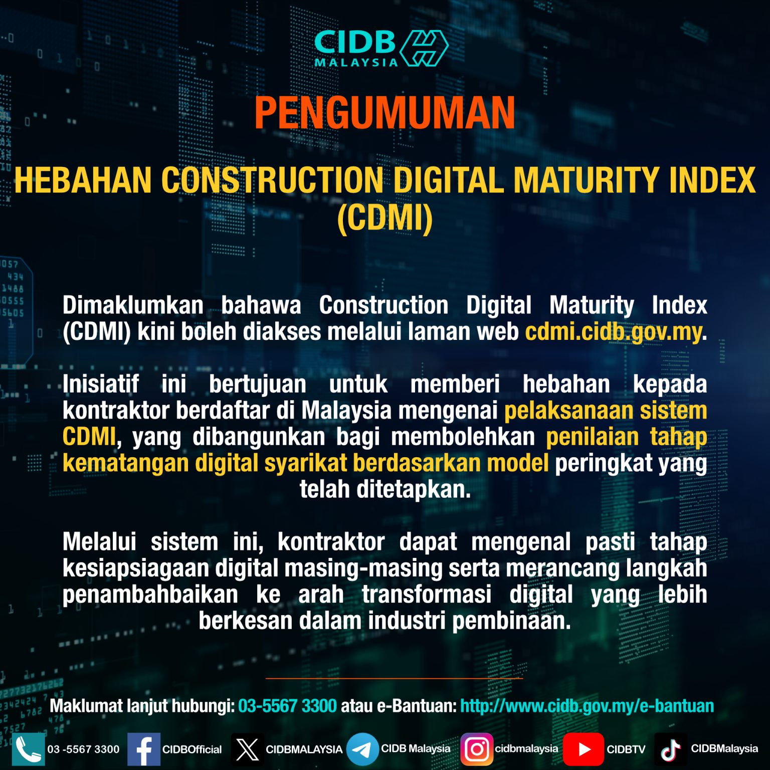 CIDB Malaysia | Lembaga Pembangunan Industri Pembinaan