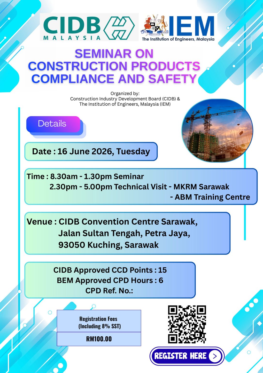 Seminar On Construction Products Compliance and Safety anjuran bersama ...